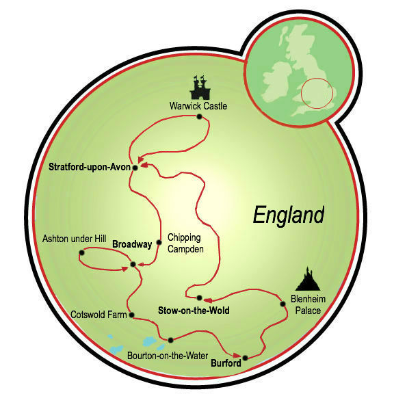 Shakespeare's Country Bike Tour - England | Tripsite
